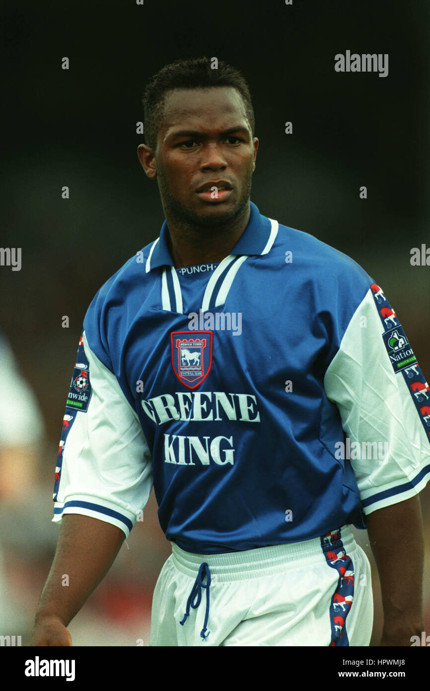 DAVID JOHNSON.. IPSWICH TOWN FC 02 September 1998 Stock Photo - Alamy