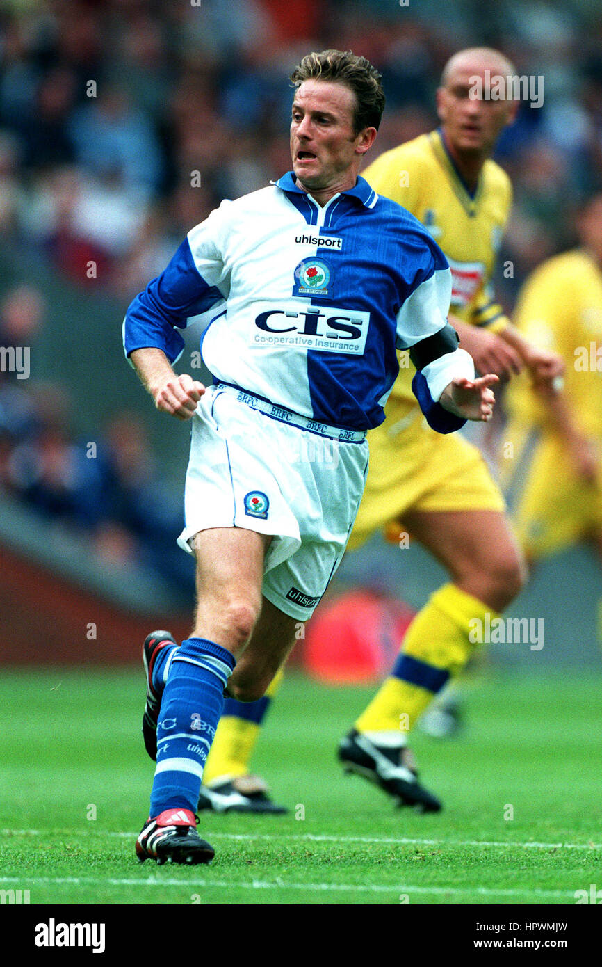 KEVIN GALLACHER BLACKBURN ROVERS FC 02 September 1998 Stock Photo - Alamy