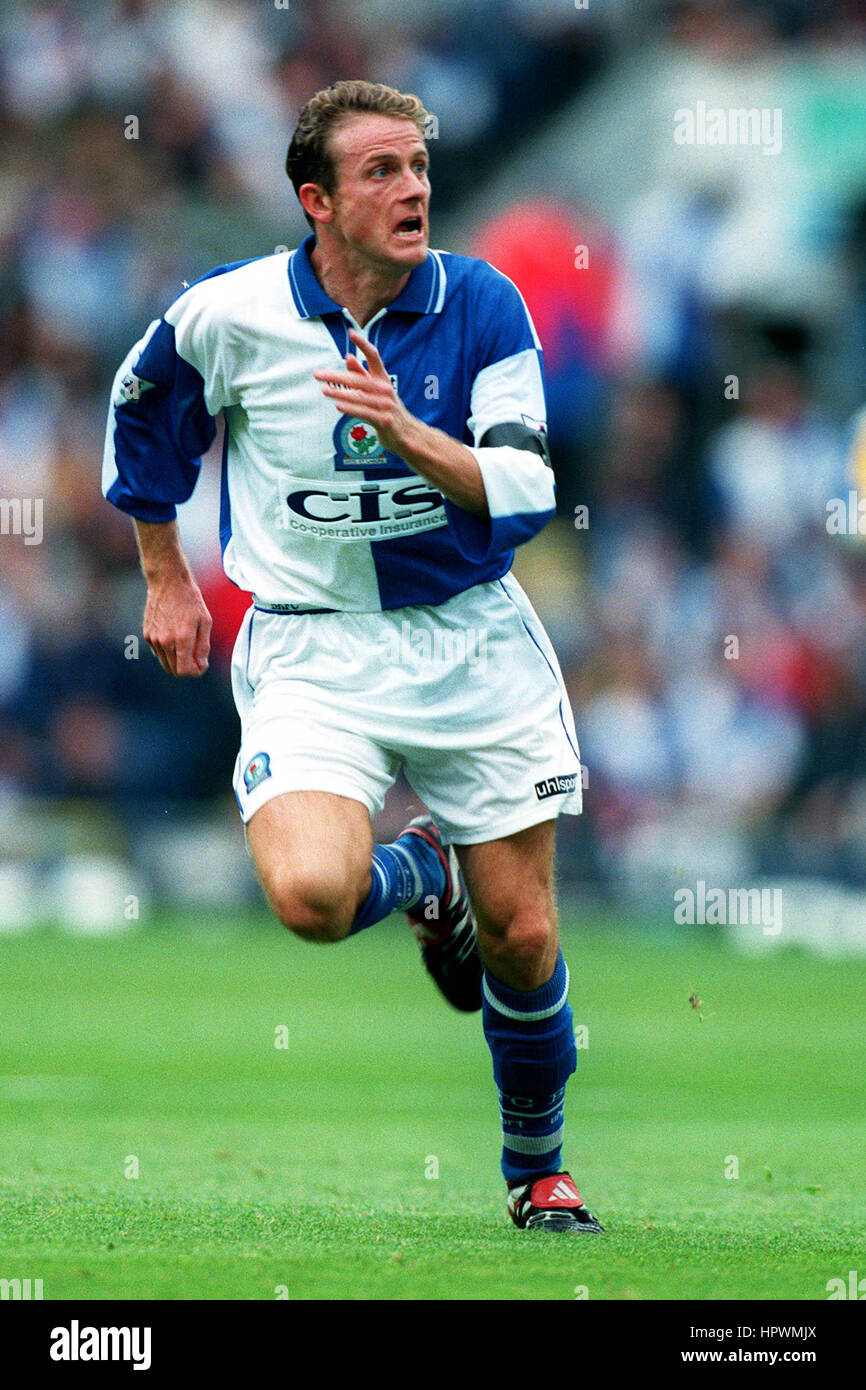 KEVIN GALLACHER BLACKBURN ROVERS FC 02 September 1998 Stock Photo - Alamy
