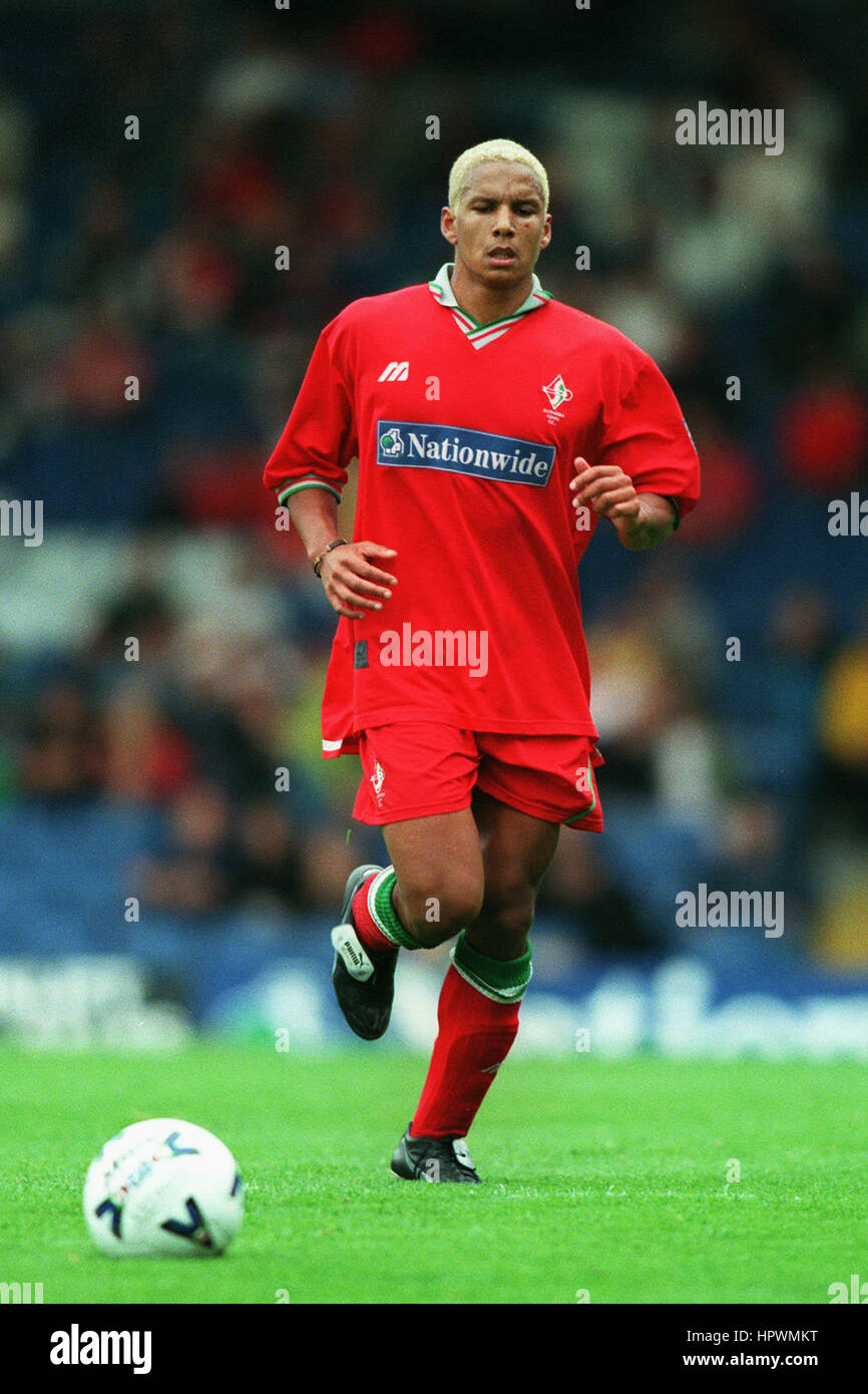 TY GOODEN SWINDON TOWN FC 02 September 1998 Stock Photo - Alamy