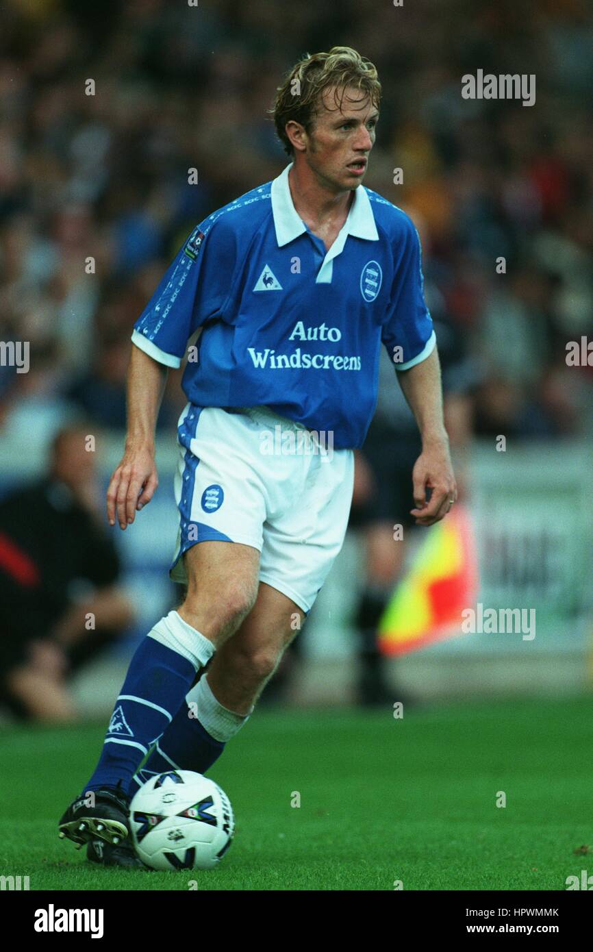 GARY ROWETT BIRMINGHAM CITY FC 02 September 1998 Stock Photo - Alamy