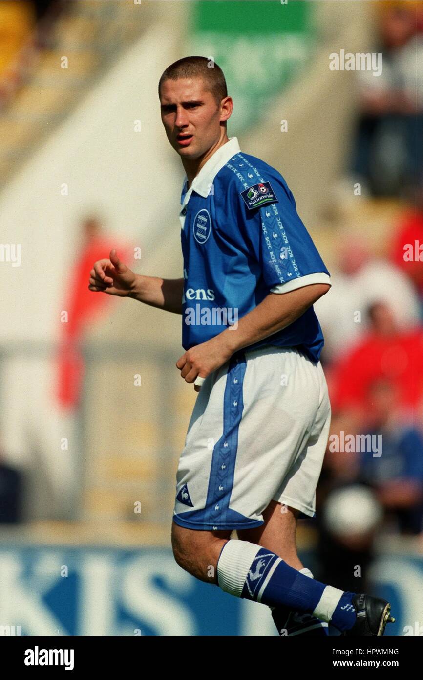 NICK FORSTER BIRMINGHAM CITY FC 02 September 1998 Stock Photo - Alamy