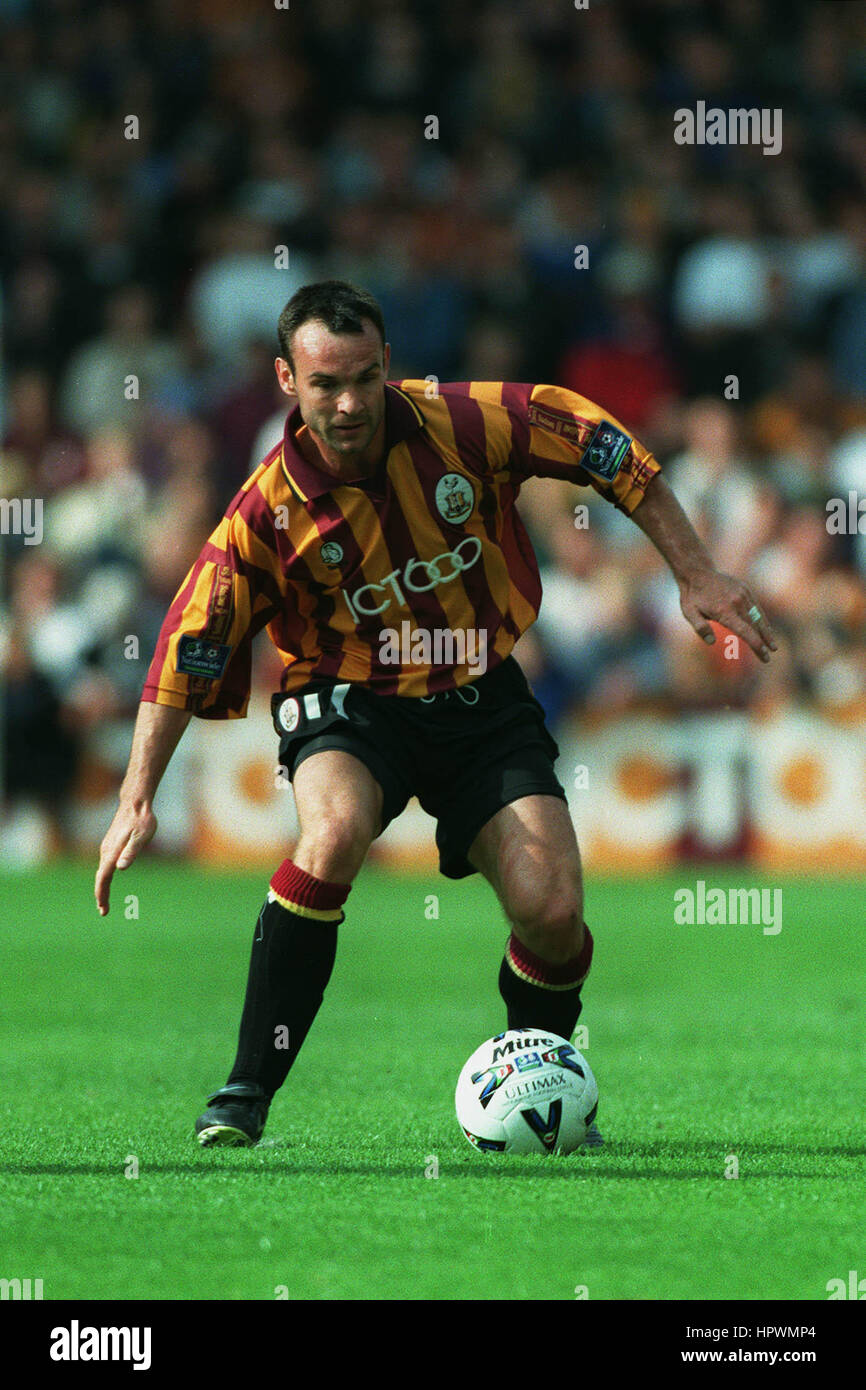 PETER BEAGRIE BRADFORD CITY FC 02 September 1998 Stock Photo - Alamy