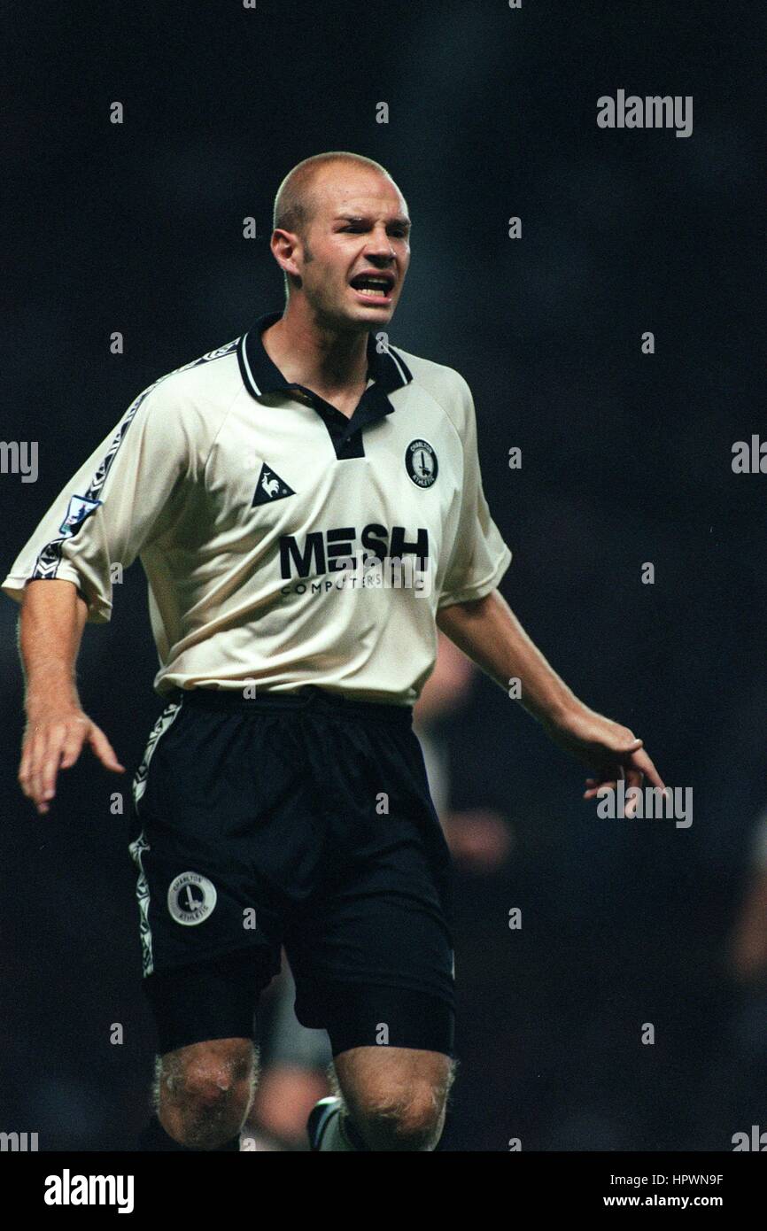 DANNY MILLS CHARLTON 10 September 1998 Stock Photo - Alamy