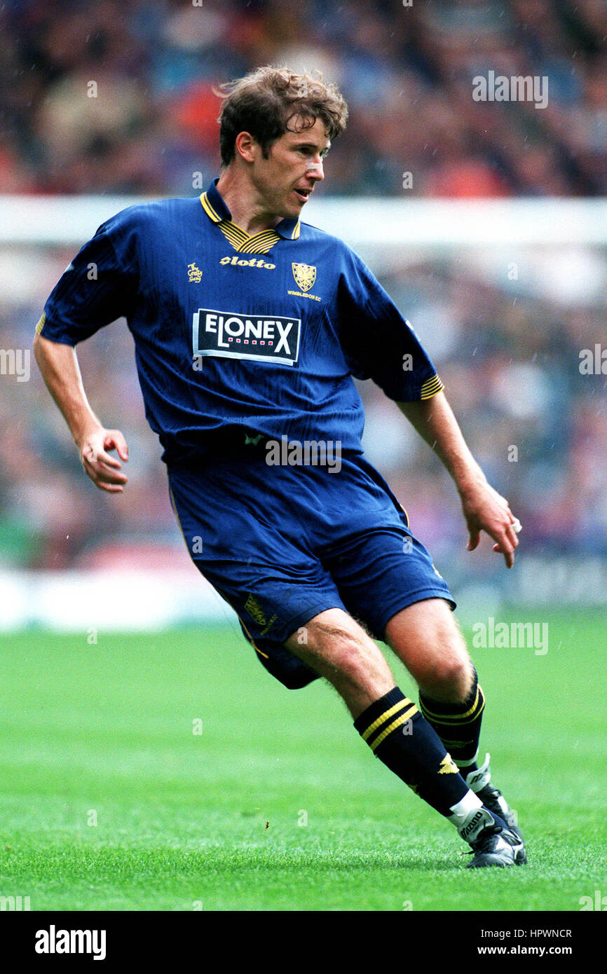 KENNY CUNNINGHAM WIMBLEDON FC 12 September 1998 Stock Photo - Alamy