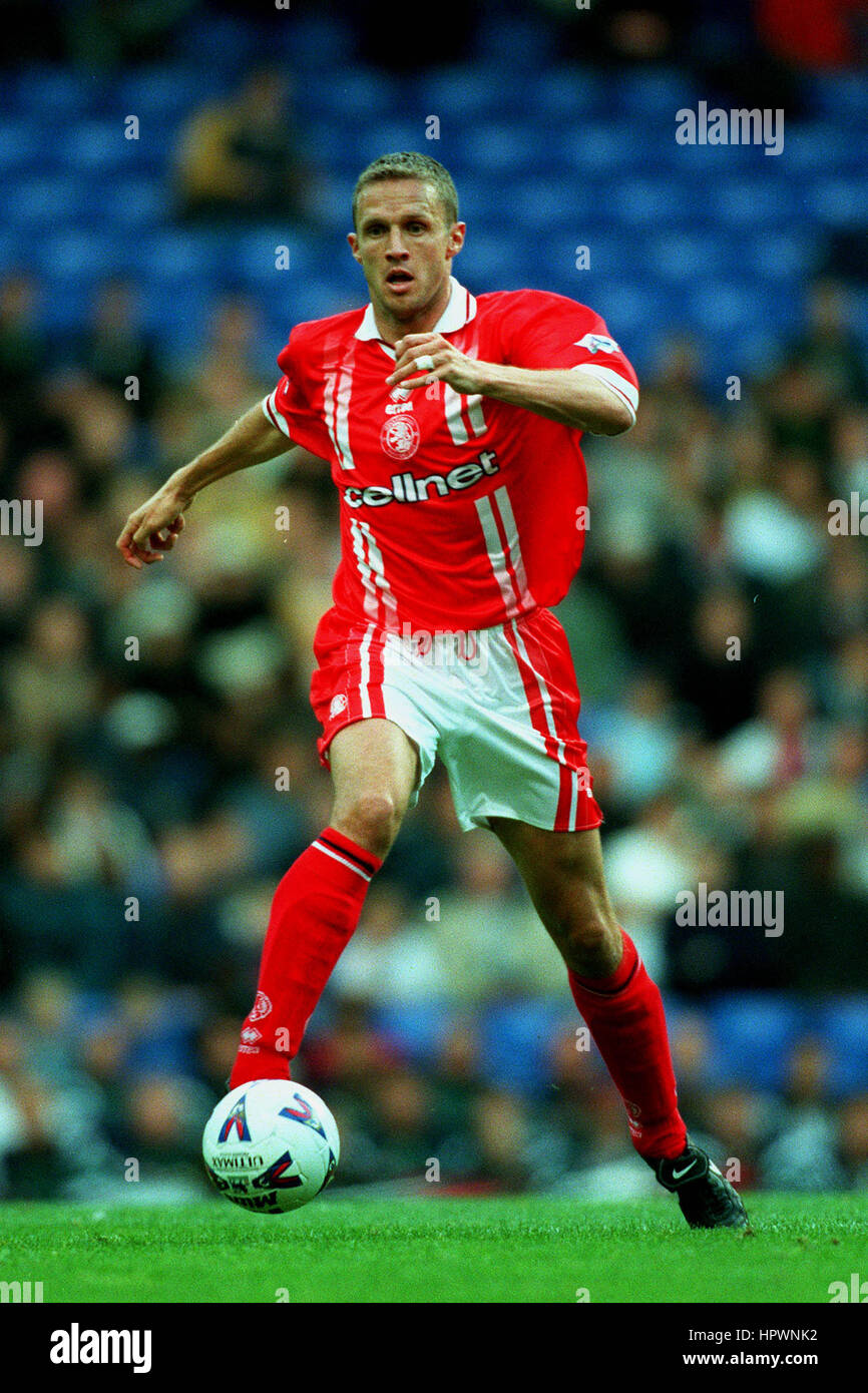 STEVE VICKERS MIDDLESBROUGH FC 06 September 1998 Stock Photo - Alamy