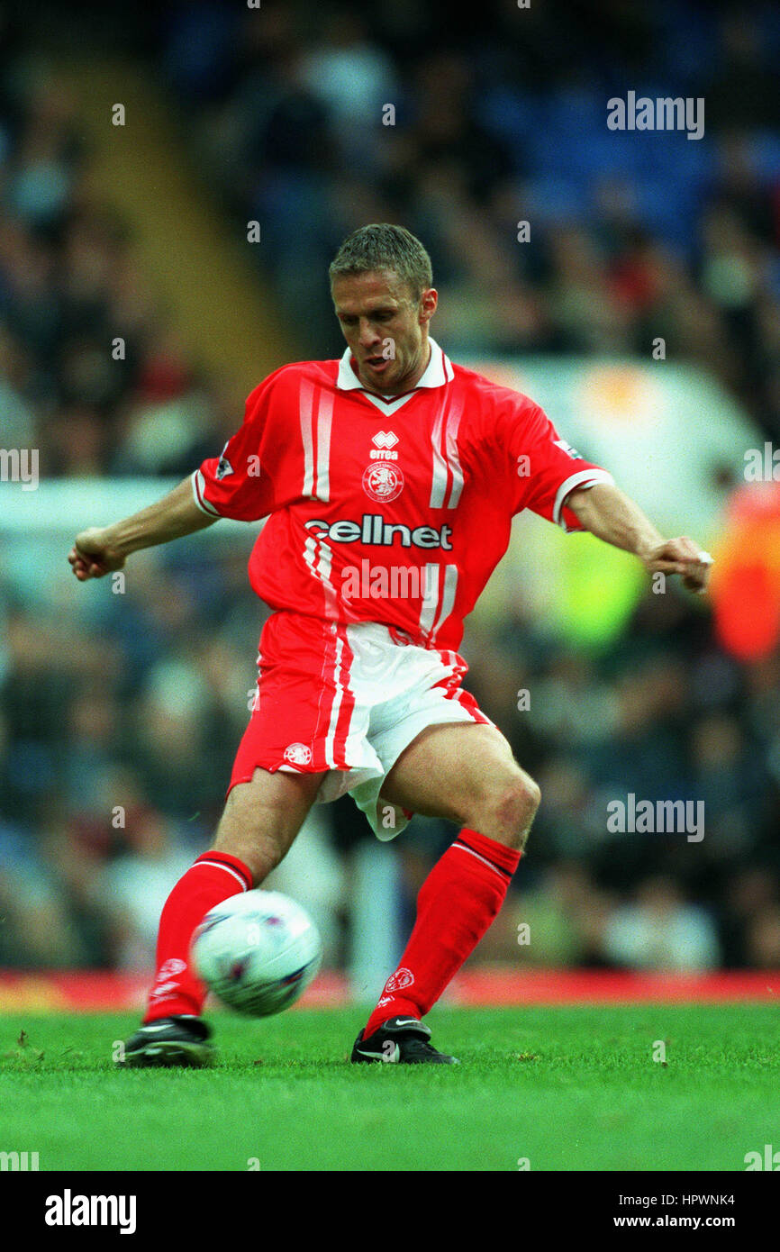 STEVE VICKERS MIDDLESBROUGH FC 06 September 1998 Stock Photo - Alamy