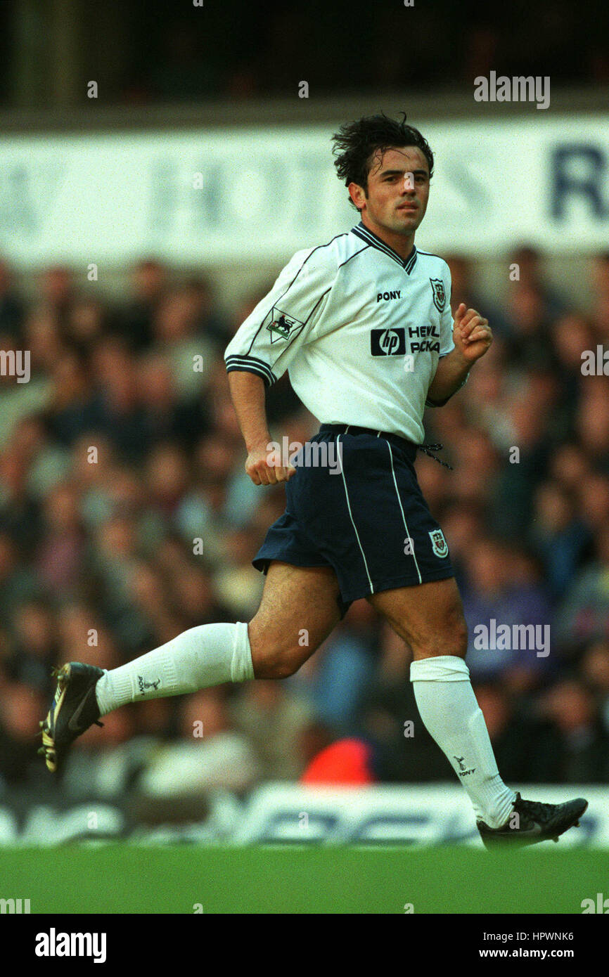 STEPHEN CARR TOTTENHAM HOTSPUR FC 06 September 1998 Stock Photo - Alamy
