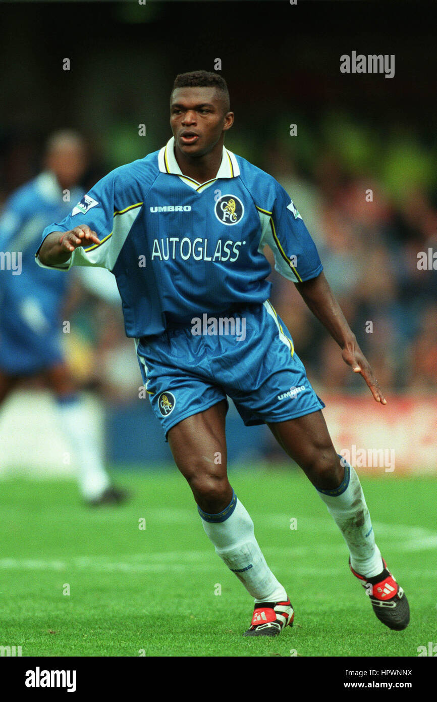 MARCEL DESAILLY CHELSEA FC 06 September 1998 Stock Photo - Alamy