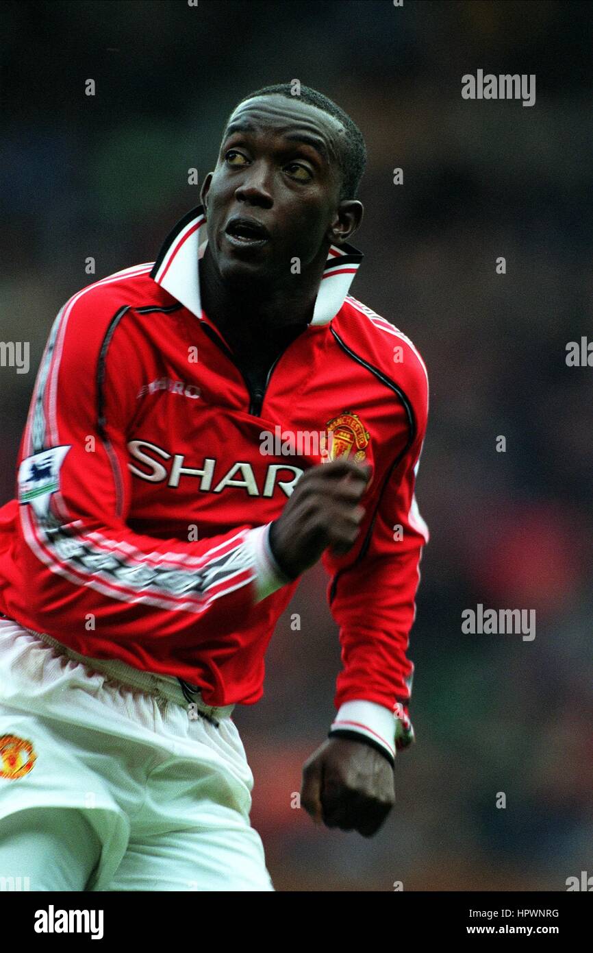 DWIGHT YORKE MANCHESTER UNITED FC 14 September 1998 Stock Photo - Alamy