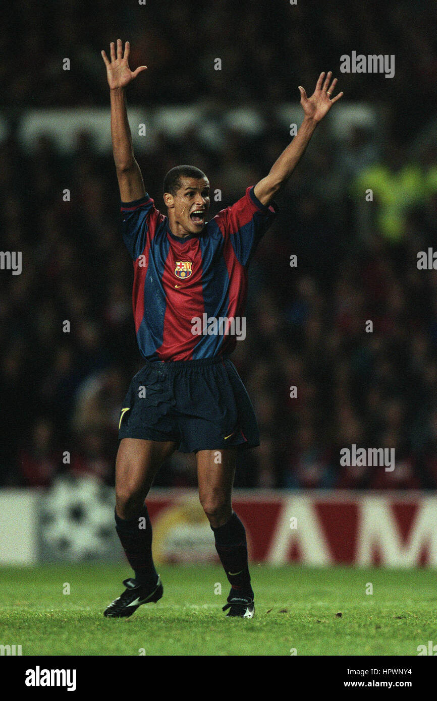 RIVALDO FC BARCELONA 17 September 1998 Stock Photo - Alamy