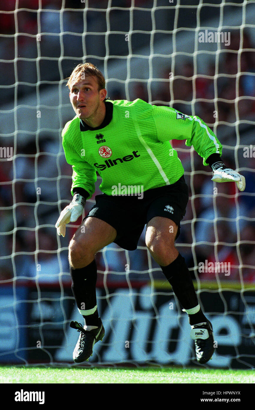 MARK SCHWARZER MIDDLESBROUGH FC 19 September 1998 Stock Photo - Alamy