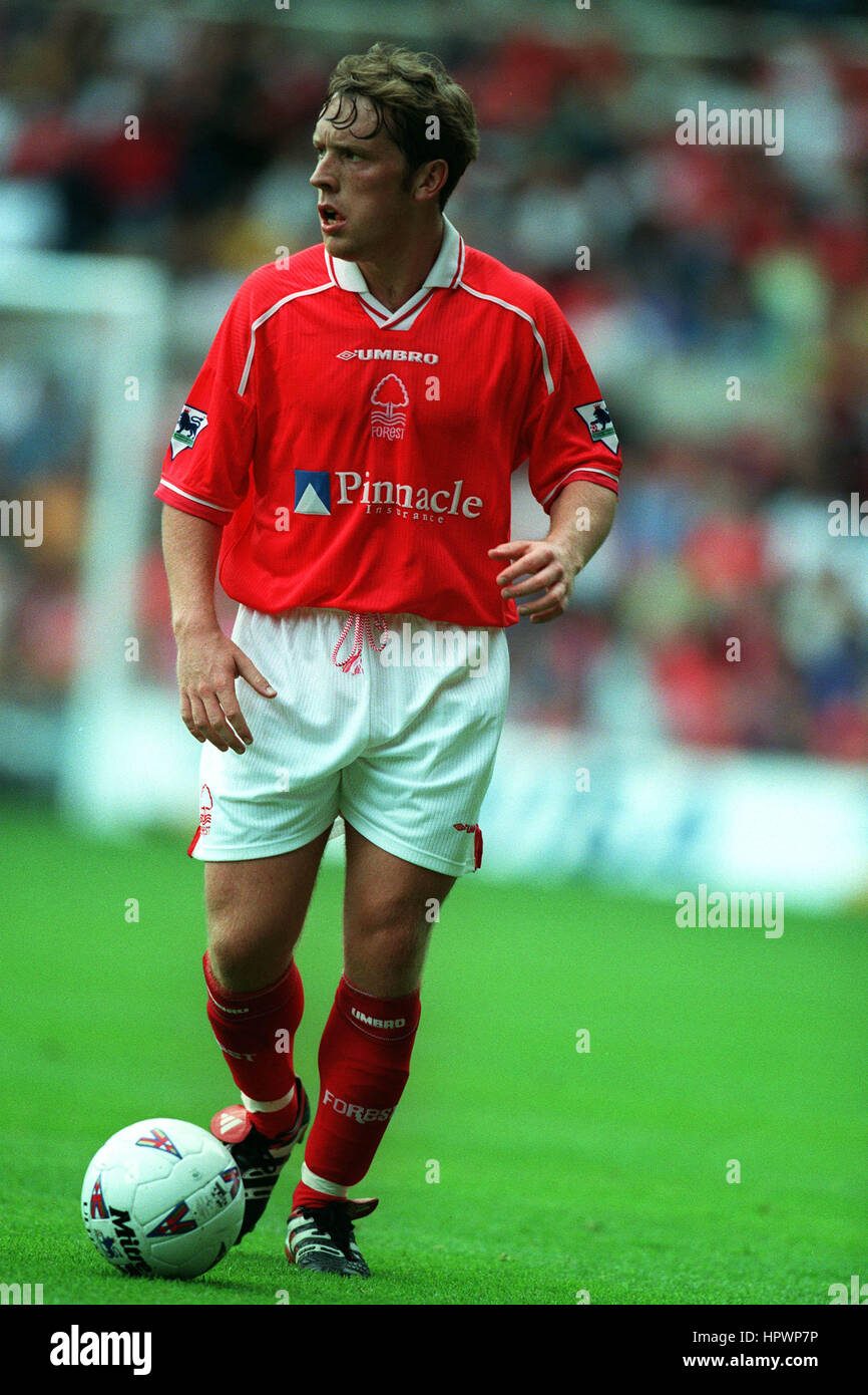 ALAN ROGERS NOTTINGHAM FOREST FC 19 September 1998 Stock Photo - Alamy