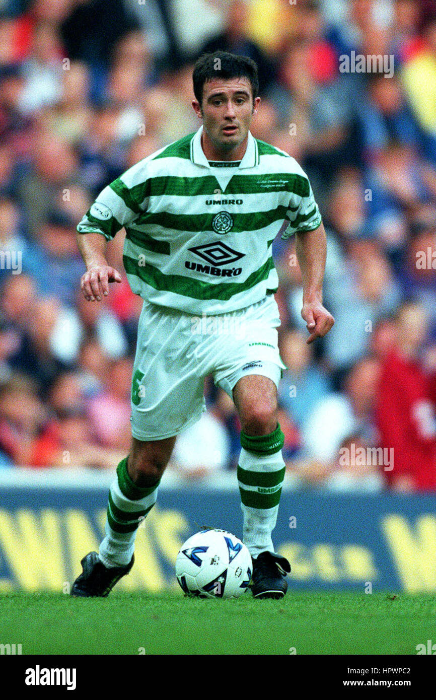 DAVID HANNAH GLASGOW CELTIC FC 21 September 1998 Stock Photo - Alamy
