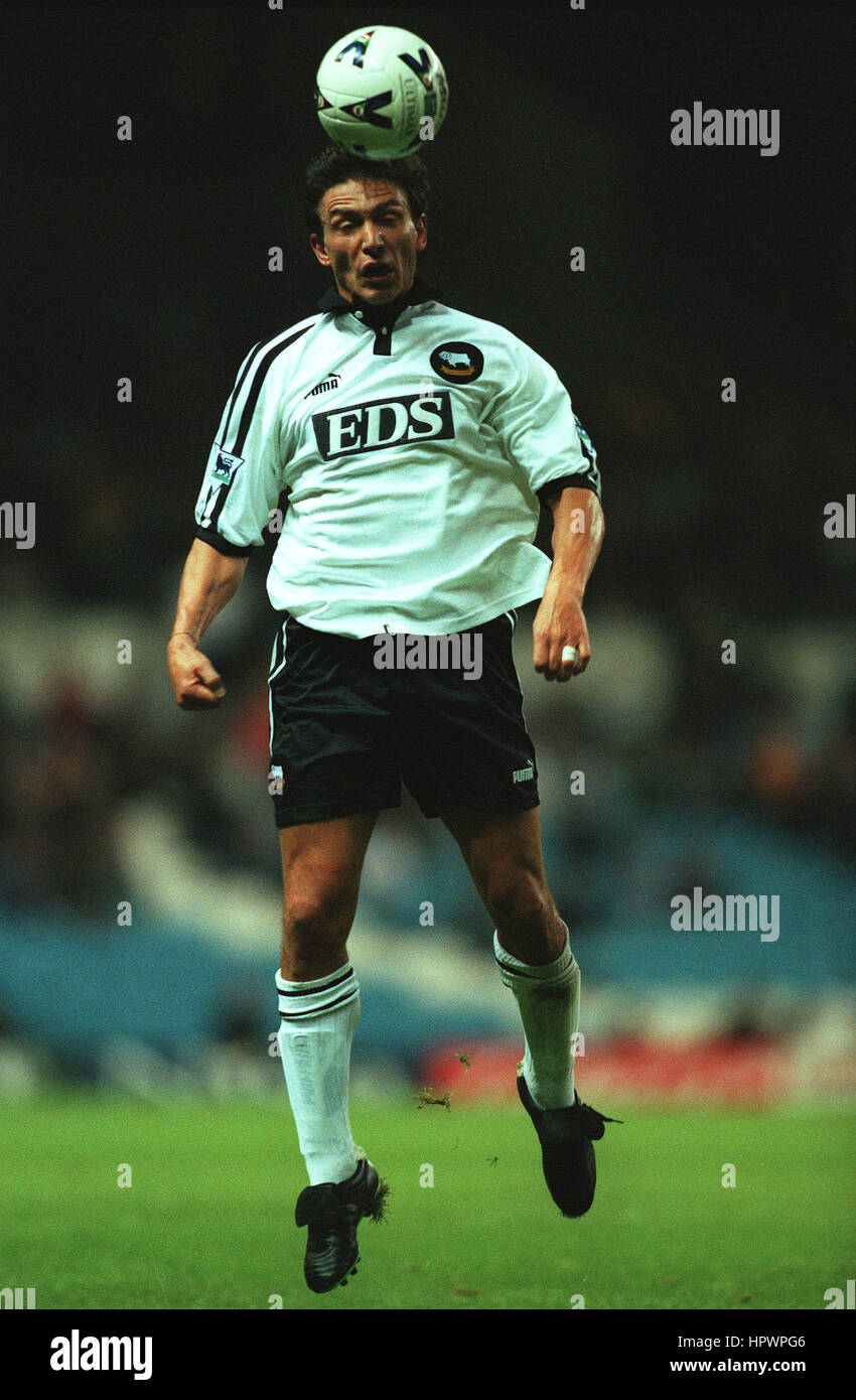 STEFANO ERANIO DERBY COUNTY FC 24 September 1998 Stock Photo - Alamy