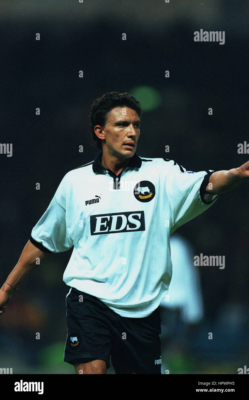 STEFANO ERANIO DERBY COUNTY FC 25 September 1998 Stock Photo - Alamy