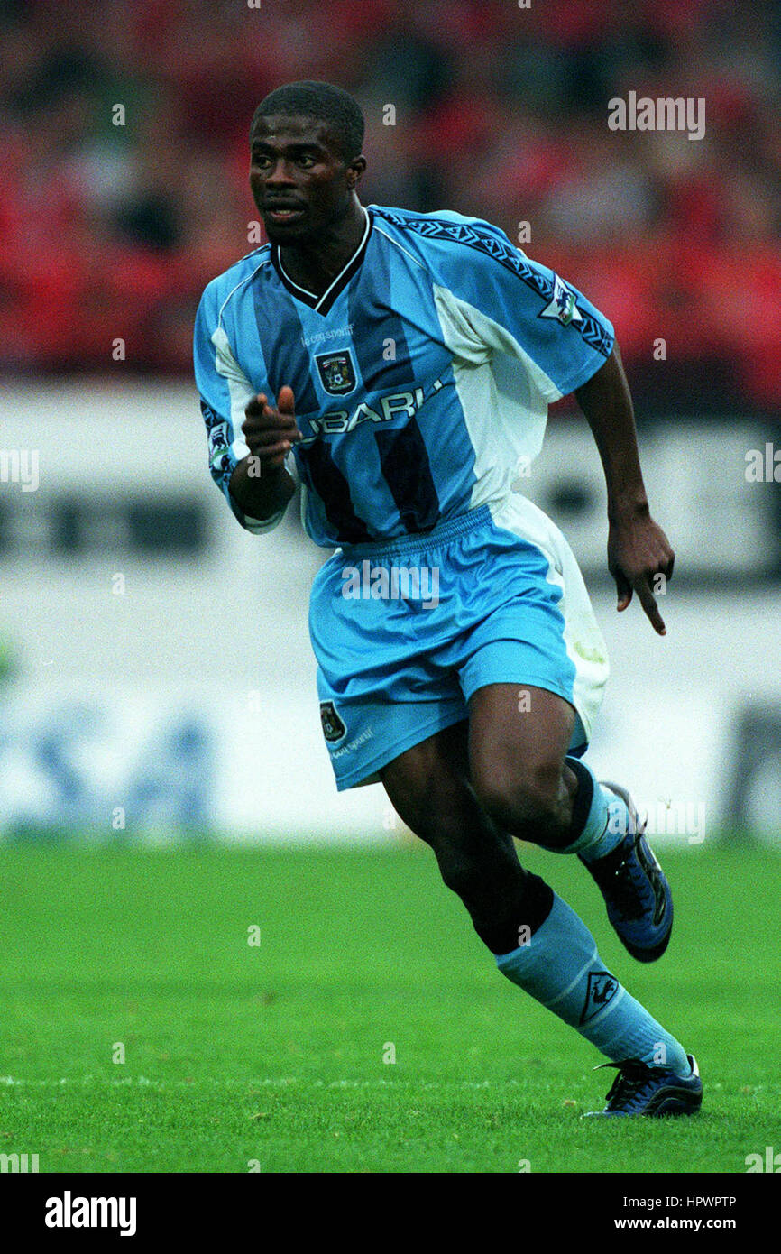GEORGE BOATENG COVENTRY CITY FC 27 September 1998 Stock Photo - Alamy