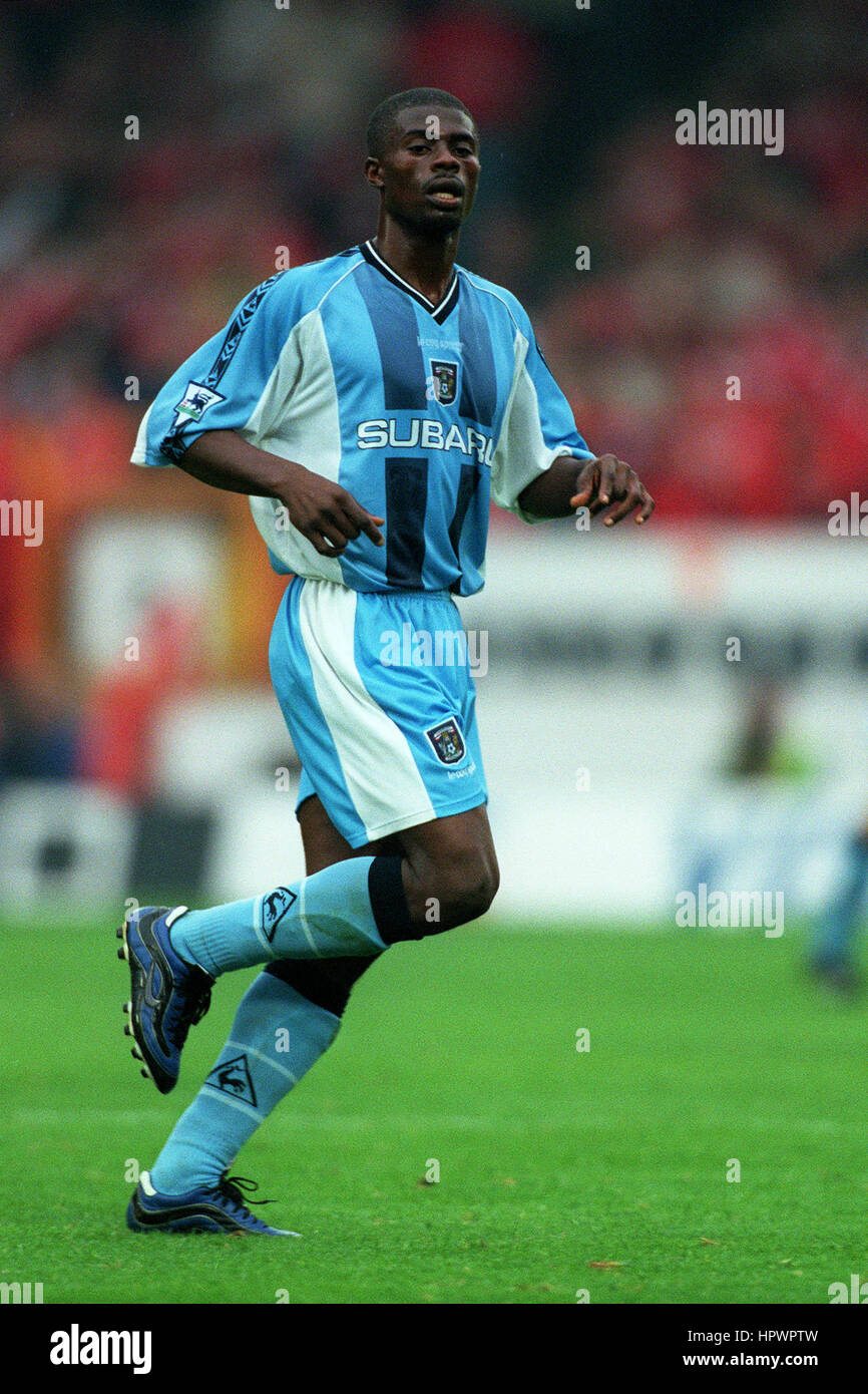 GEORGE BOATENG COVENTRY CITY FC 27 September 1998 Stock Photo - Alamy