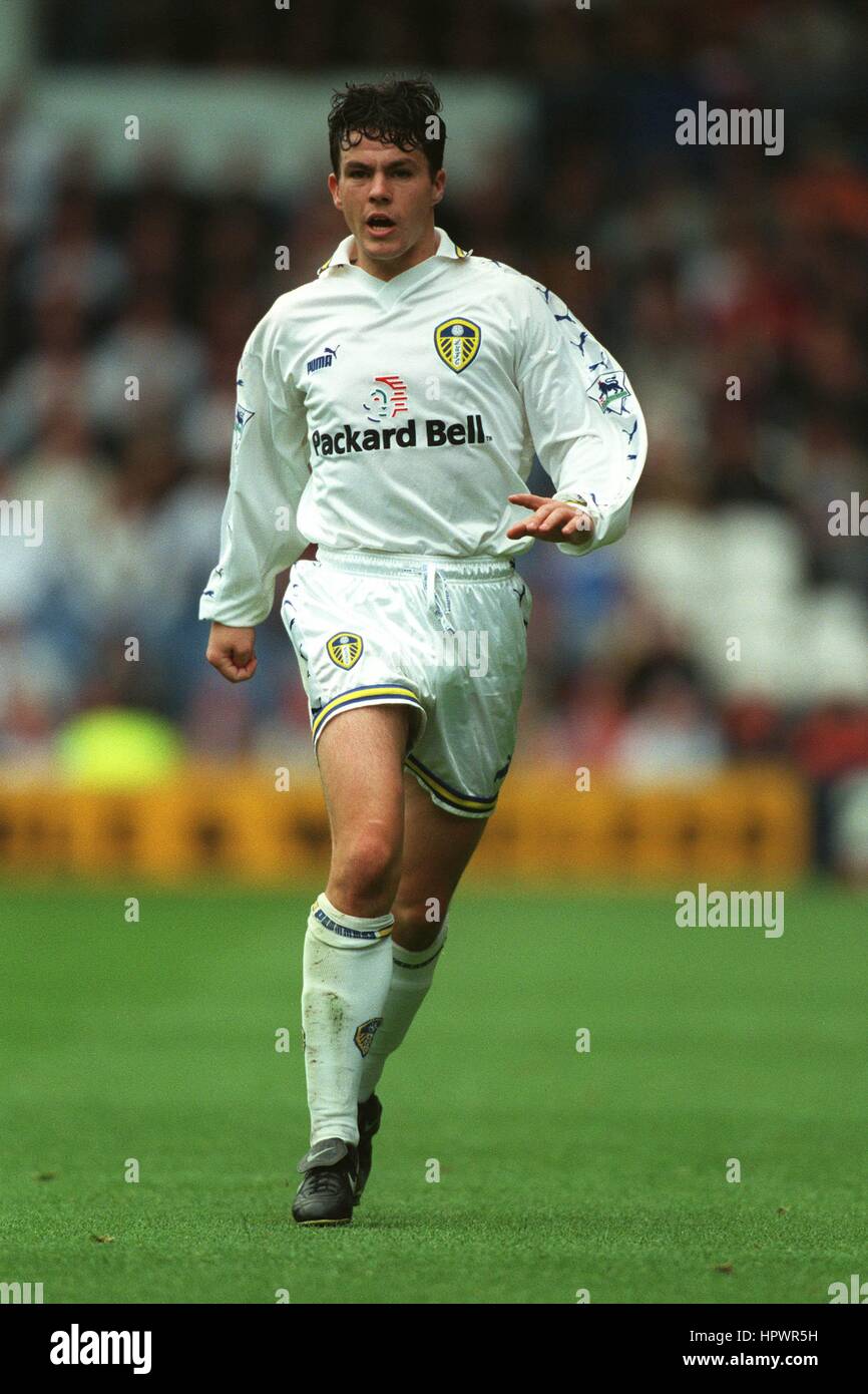 IAN HARTE LEEDS UNITED FC 03 October 1998 Stock Photo - Alamy