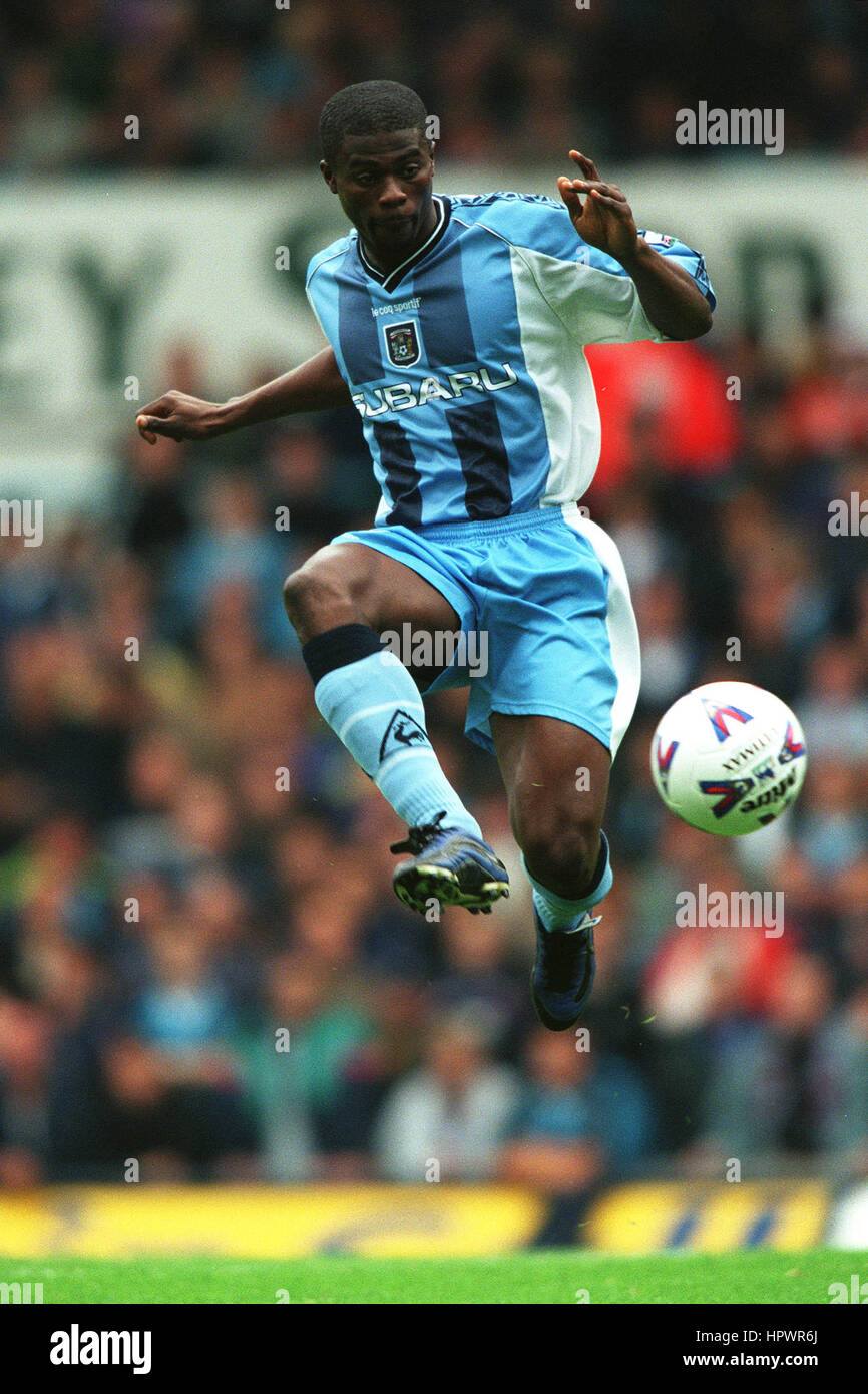 GEORGE BOATENG COVENTRY CITY FC 03 October 1998 Stock Photo - Alamy