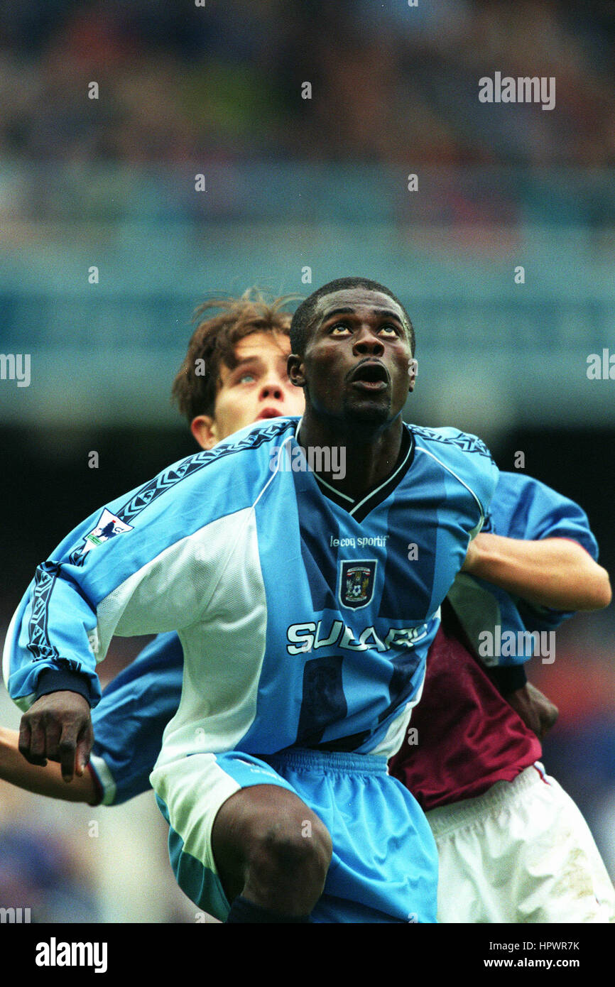 GEORGE BOATENG COVENTRY CITY FC 03 October 1998 Stock Photo - Alamy