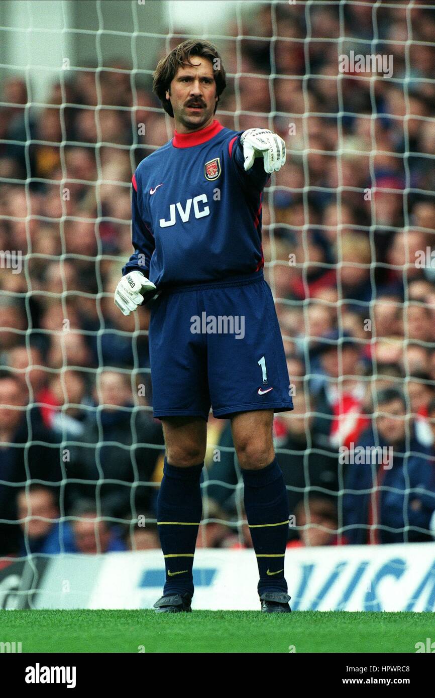 DAVID SEAMAN ARSENAL FC 05 October 1998 Stock Photo - Alamy