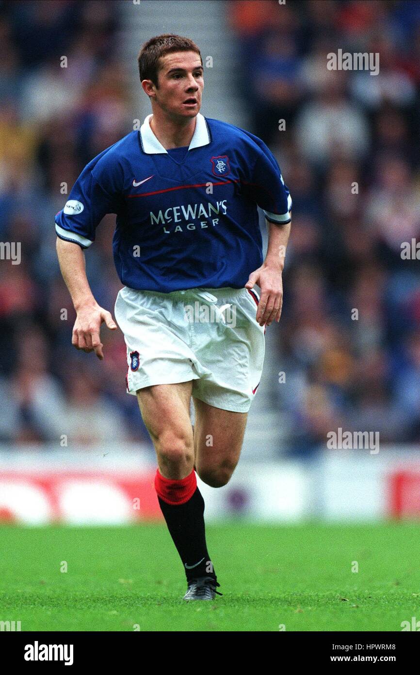 BARRY FERGUSON GLASGOW RANGERS FC 05 October 1998 Stock Photo - Alamy