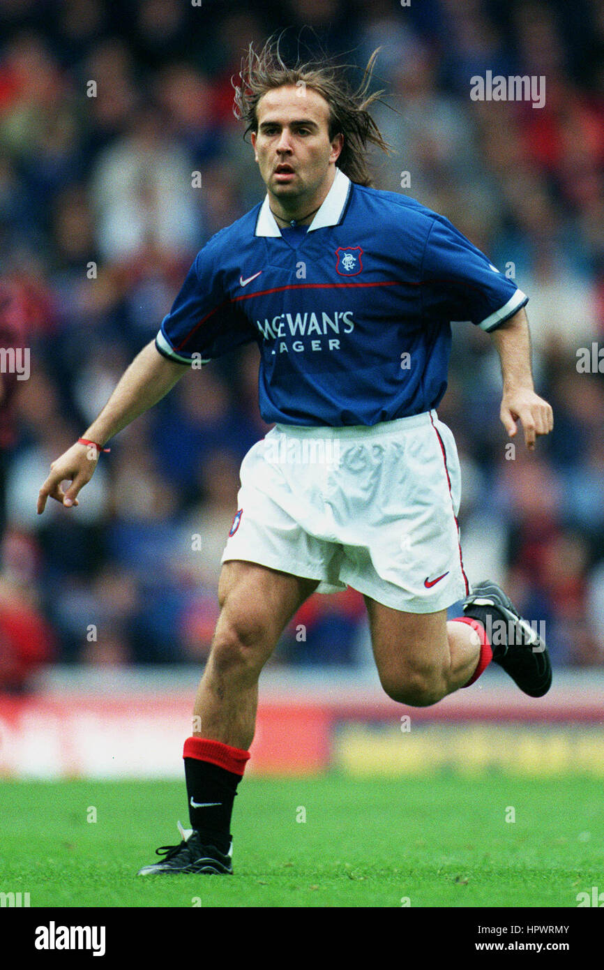 SEBASTIAN ROZENTAL GLASGOW RANGERS FC 05 October 1998 Stock Photo - Alamy
