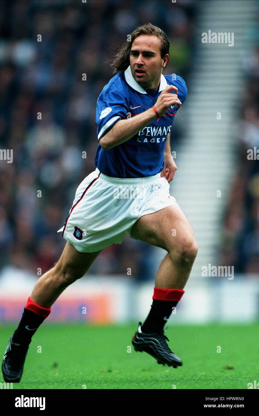 SEBASTIAN ROZENTAL GLASGOW RANGERS FC 05 October 1998 Stock Photo - Alamy