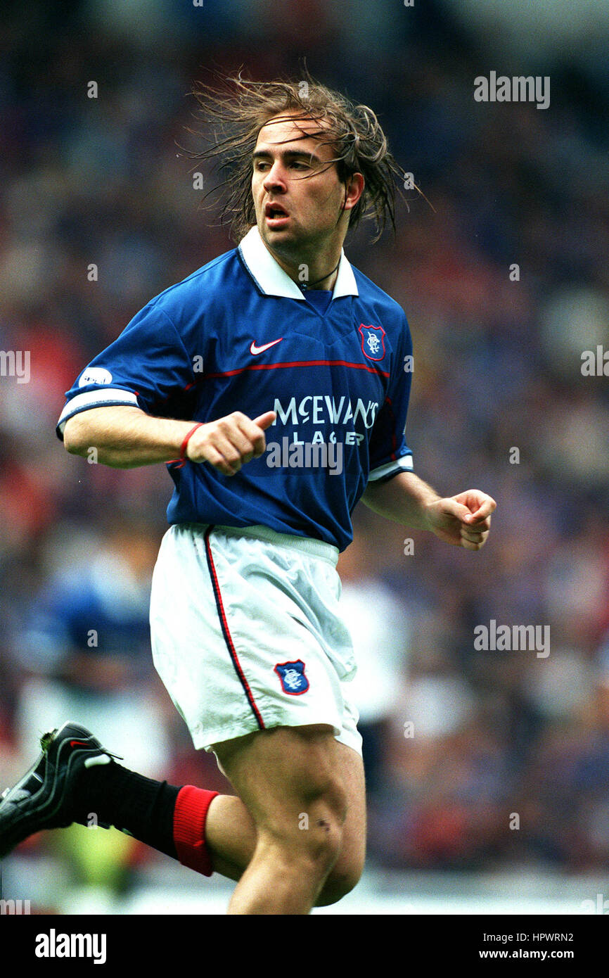 SEBASTIAN ROZENTAL GLASGOW RANGERS FC 05 October 1998 Stock Photo - Alamy
