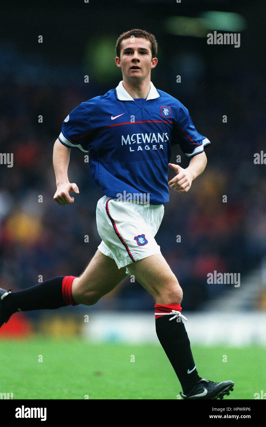 BARRY FERGUSON GLASGOW RANGERS FC 06 October 1998 Stock Photo - Alamy