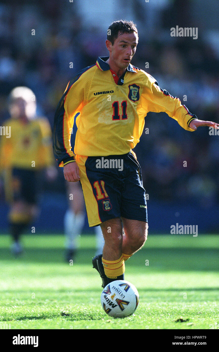 ALLAN JOHNSTON SCOTLAND & SUNDERLAND FC 10 October 1998 Stock Photo - Alamy