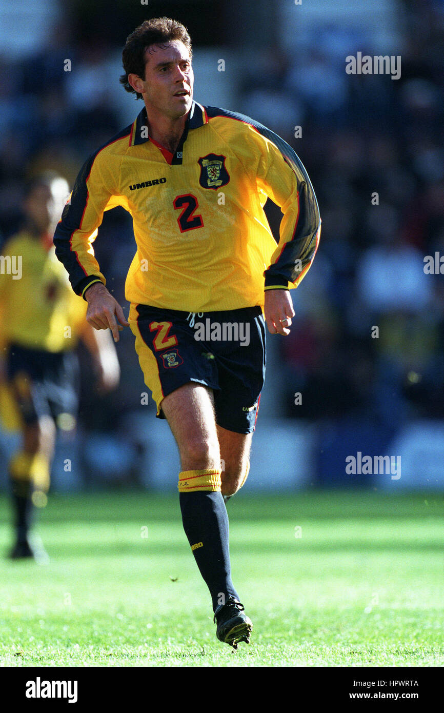 DAVID WEIR SCOTLAND & HEART OF MIDLOTHIAN 10 October 1998 Stock Photo ...