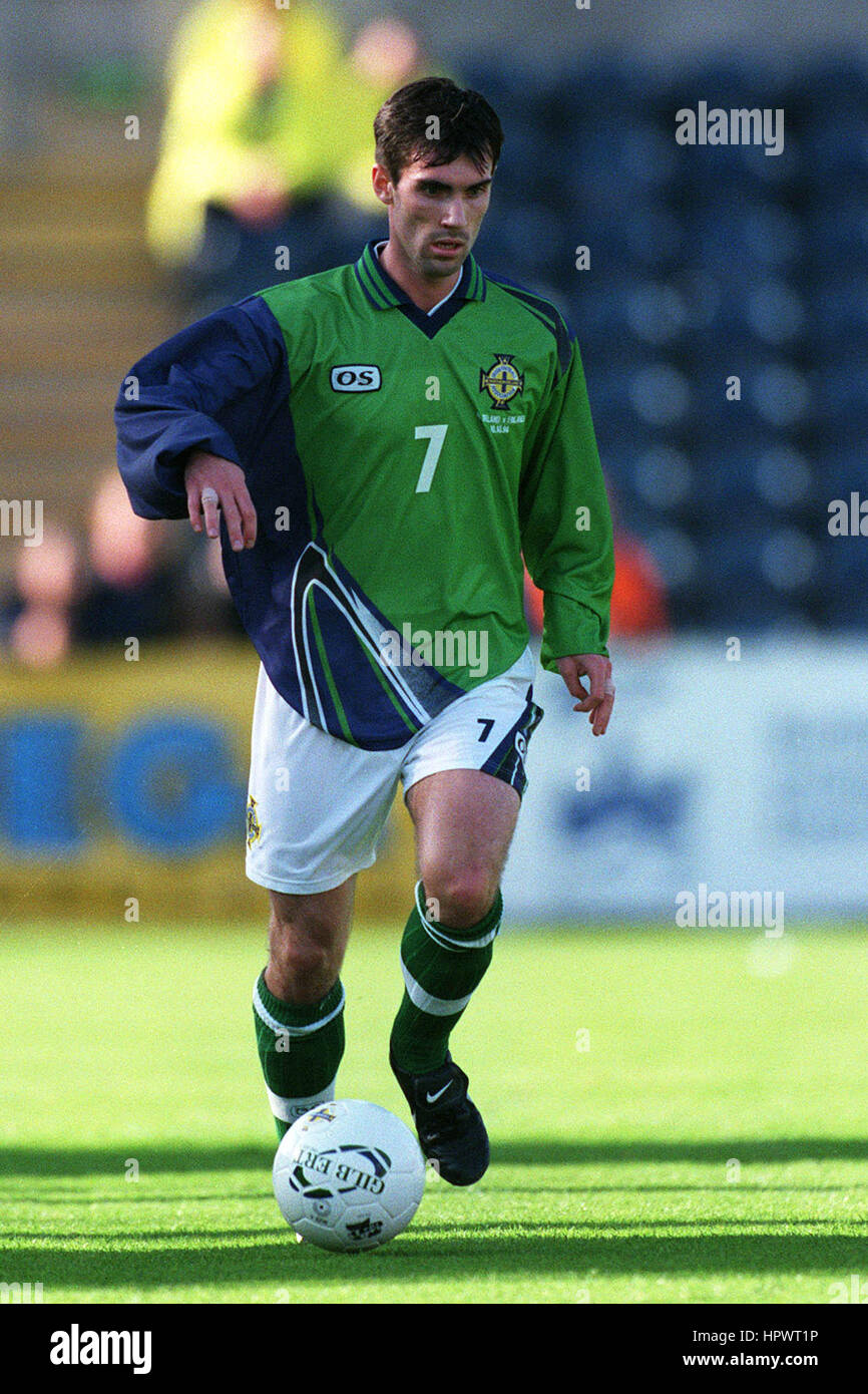 KEITH GILLESPIE NORTHERN IRELAND & NEWCASTLE U 12 October 1998 Stock ...