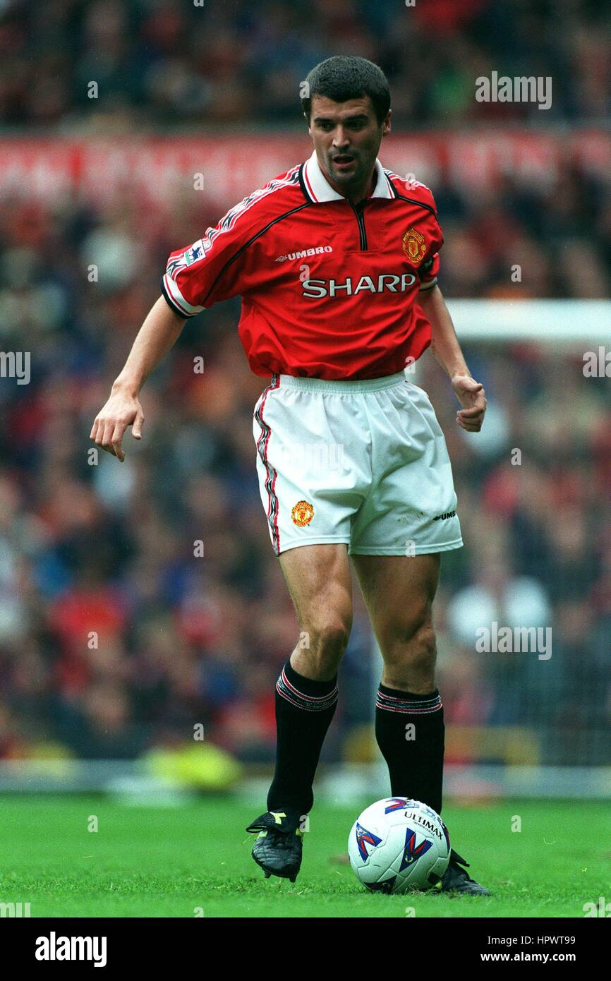 ROY KEANE MANCHESTER UNITED FC 18 October 1998 Stock Photo - Alamy