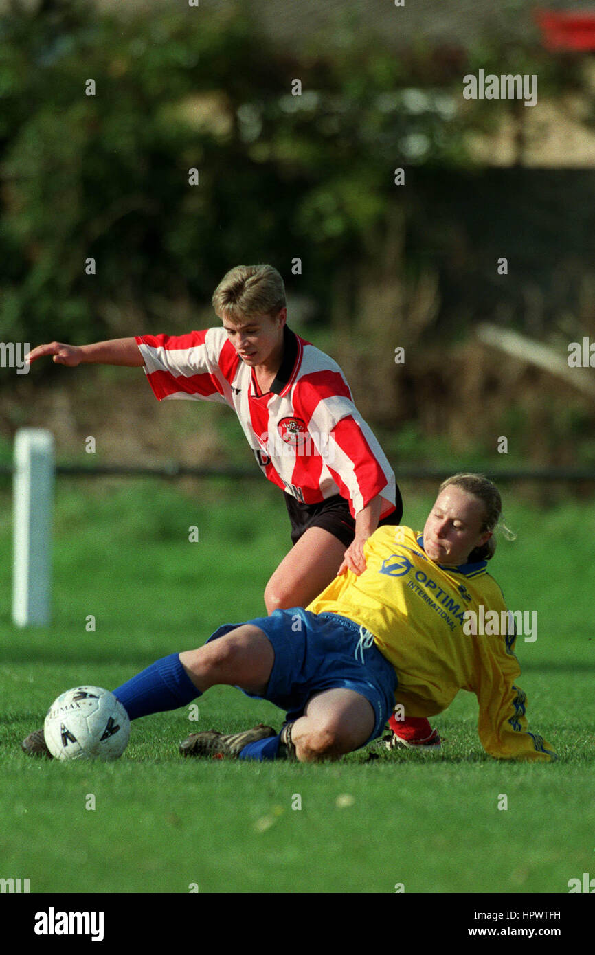 CLAIRE UTLEY & ANNA DIMSDALE DONCASTER BELLES V SOUTHAMPTON 18 October ...