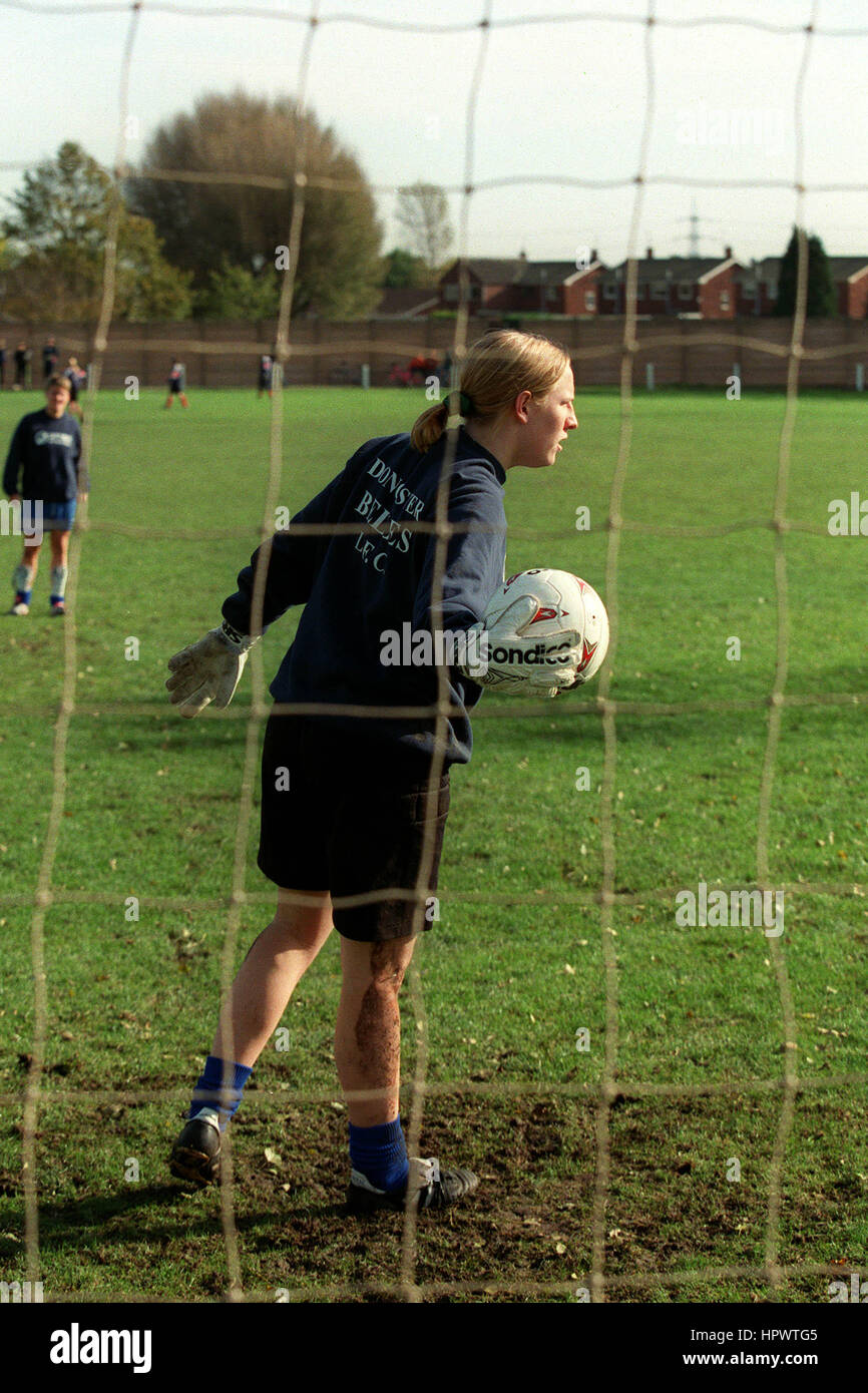 LEANNE HALL DONCASTER BELLES LFC 18 October 1998 Stock Photo - Alamy