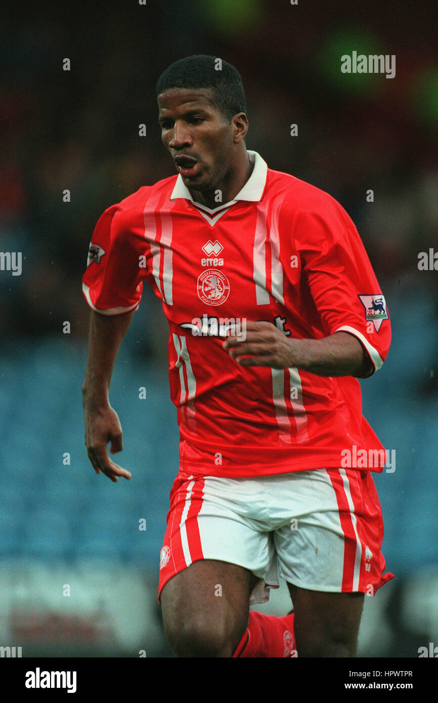 HAMILTON RICARD MIDDLESBROUGH FC 24 October 1998 Stock Photo - Alamy