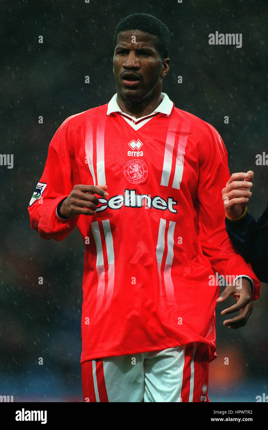 HAMILTON RICARD MIDDLESBROUGH FC 24 October 1998 Stock Photo - Alamy