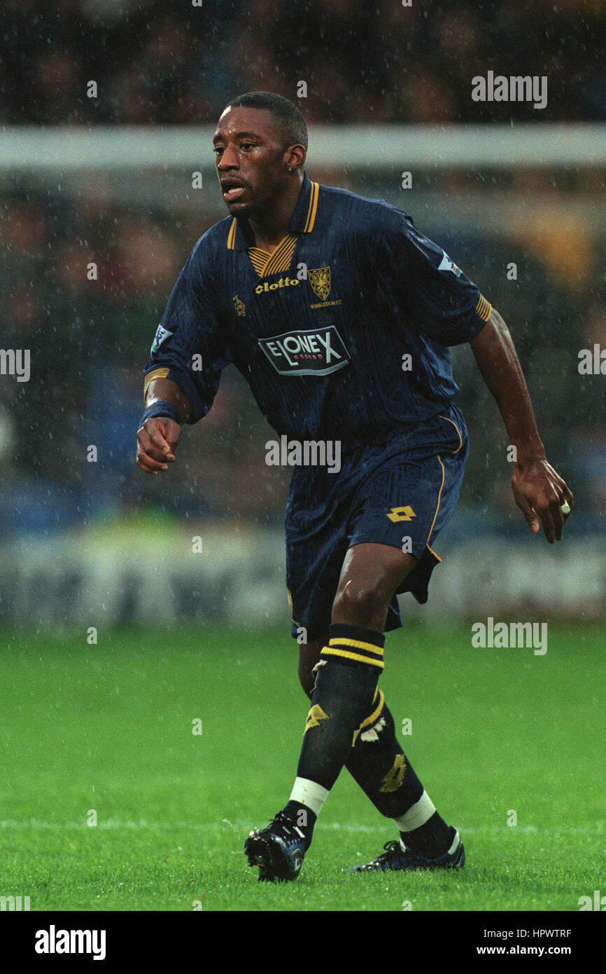 JASON EUELL WIMBLEDON FC 24 October 1998 Stock Photo - Alamy