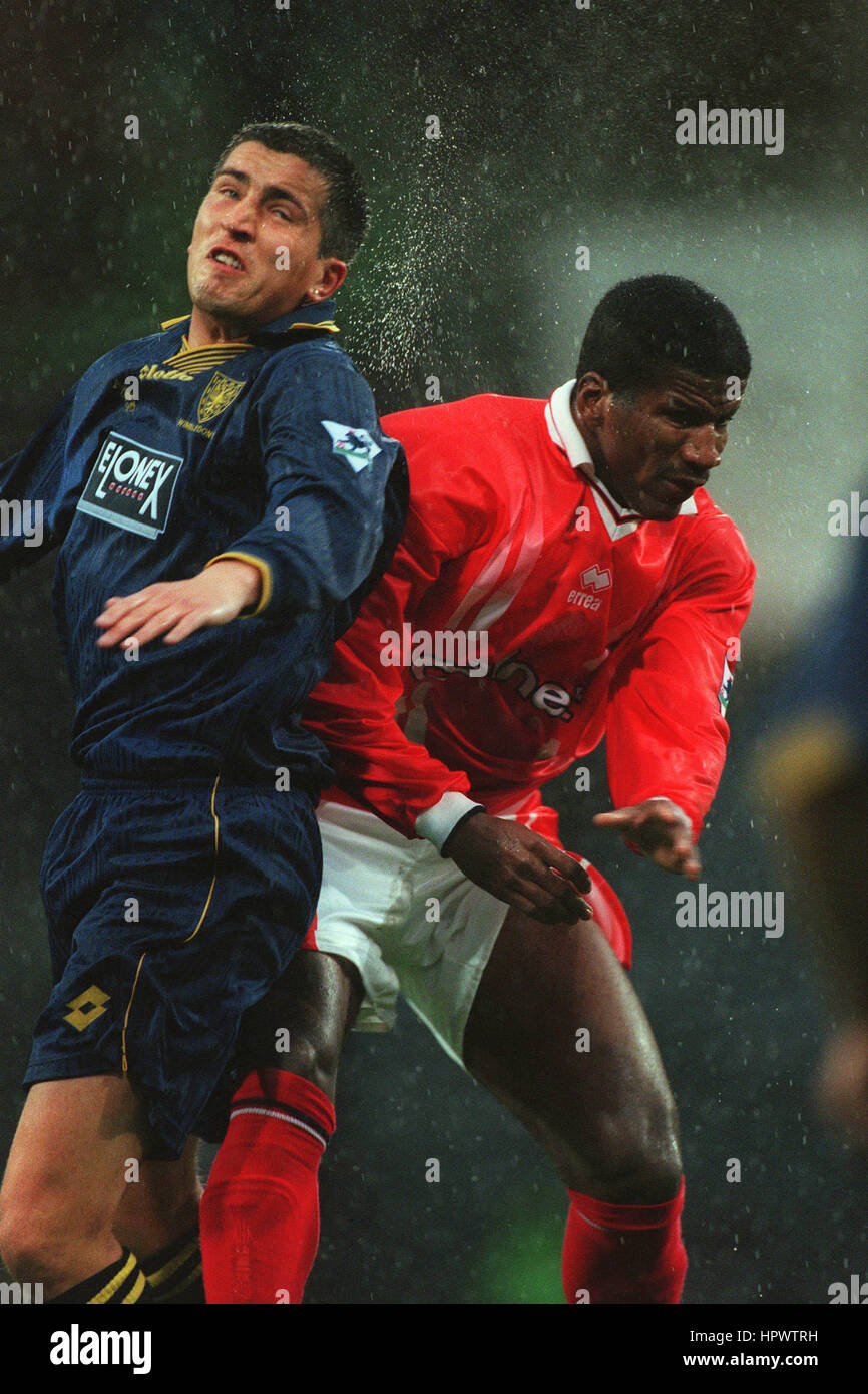 HAMILTON RICARD & ANDY ROBERTS WIMBLEDON V MIDDLESBROUGH 24 October ...