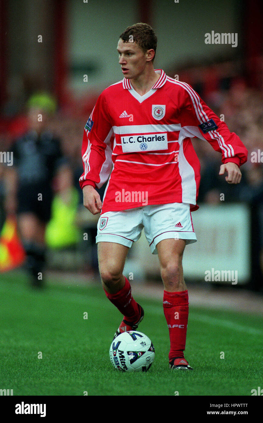SETH JOHNSON CREWE ALEXANDRA FC 26 October 1998 Stock Photo - Alamy