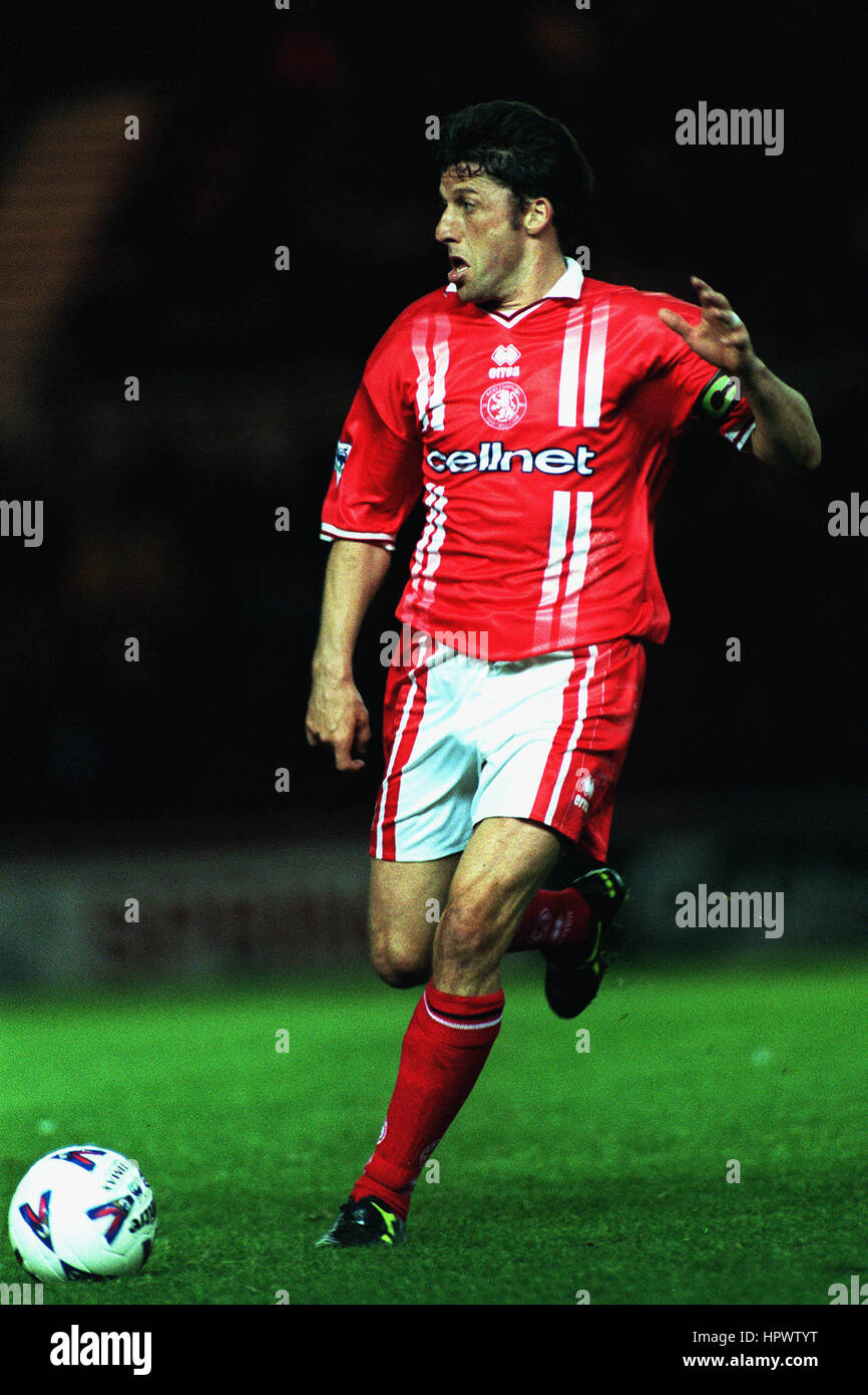 ANDY TOWNSEND MIDDLESBROUGH FC 29 October 1998 Stock Photo - Alamy