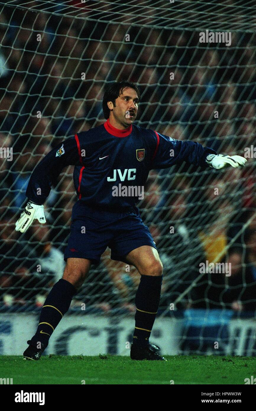 DAVID SEAMAN ARSENAL FC 02 November 1998 Stock Photo - Alamy
