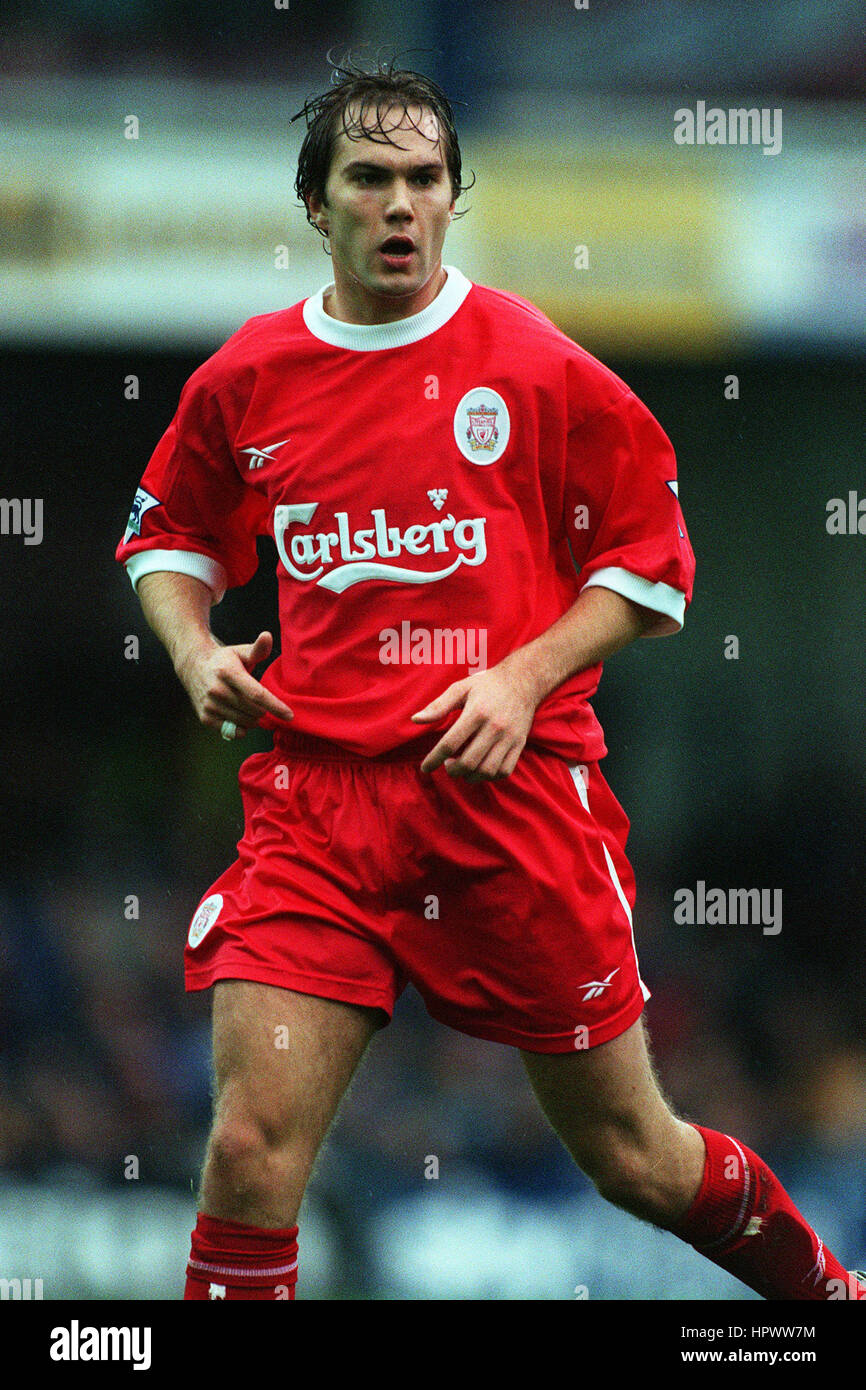JASON MCATEER LIVERPOOL FC 02 November 1998 Stock Photo - Alamy