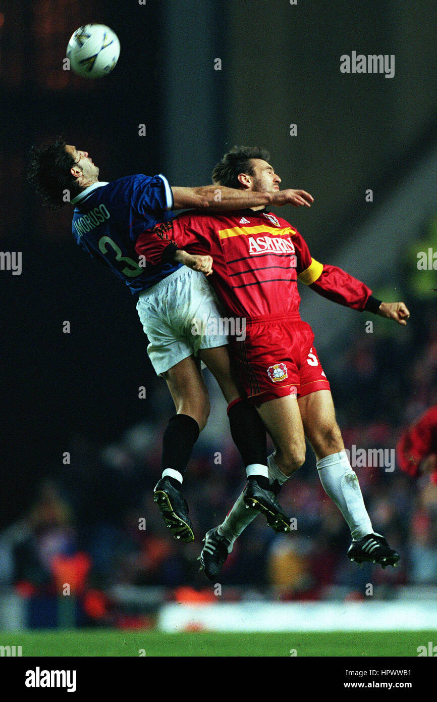 Bayer 04 leverkusen v rangers hi-res stock photography and images - Alamy