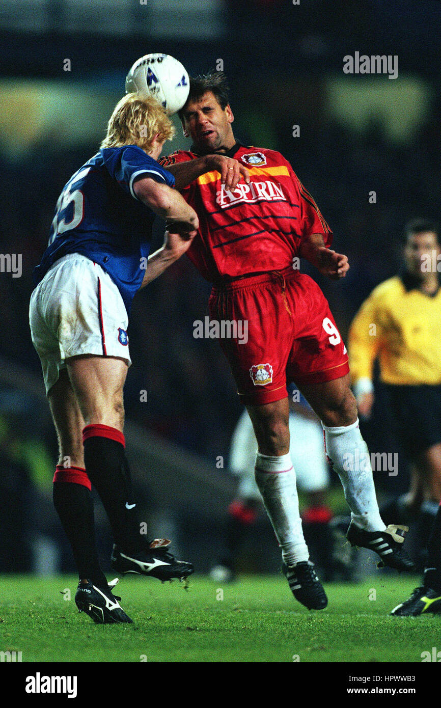 Bayer 04 leverkusen v rangers hi-res stock photography and images - Alamy