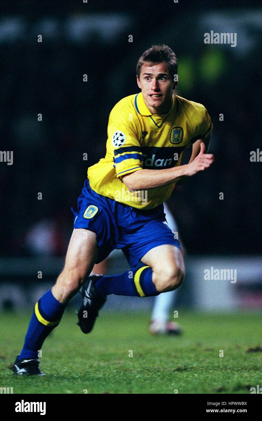 BO HANSEN BRONDBY FC 06 November 1998 Stock Photo - Alamy