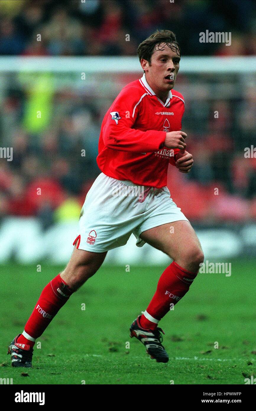 ALAN ROGERS NOTTINGHAM FOREST FC 07 November 1998 Stock Photo - Alamy
