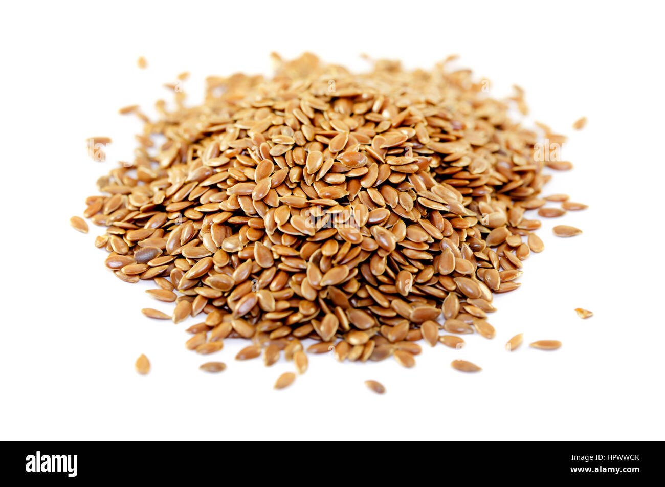 Seeds of flax photographed in close up Stock Photo - Alamy